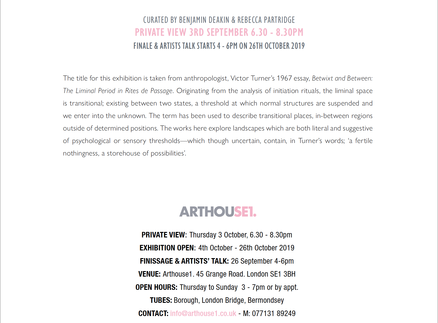 Exhibitions – Benjamin Deakin